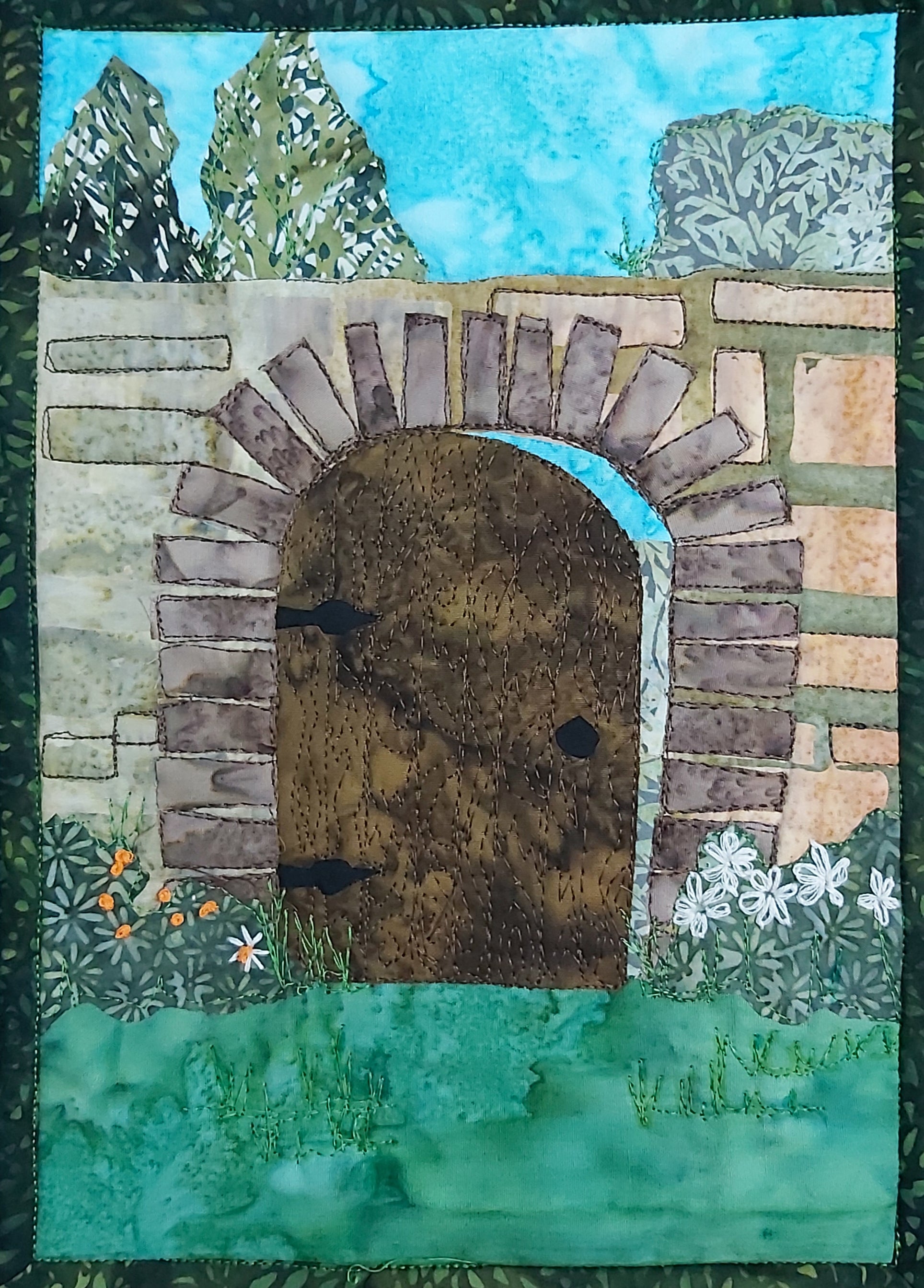 The Secret Garden journal Quilt Kit or Pattern – Hannah's Room