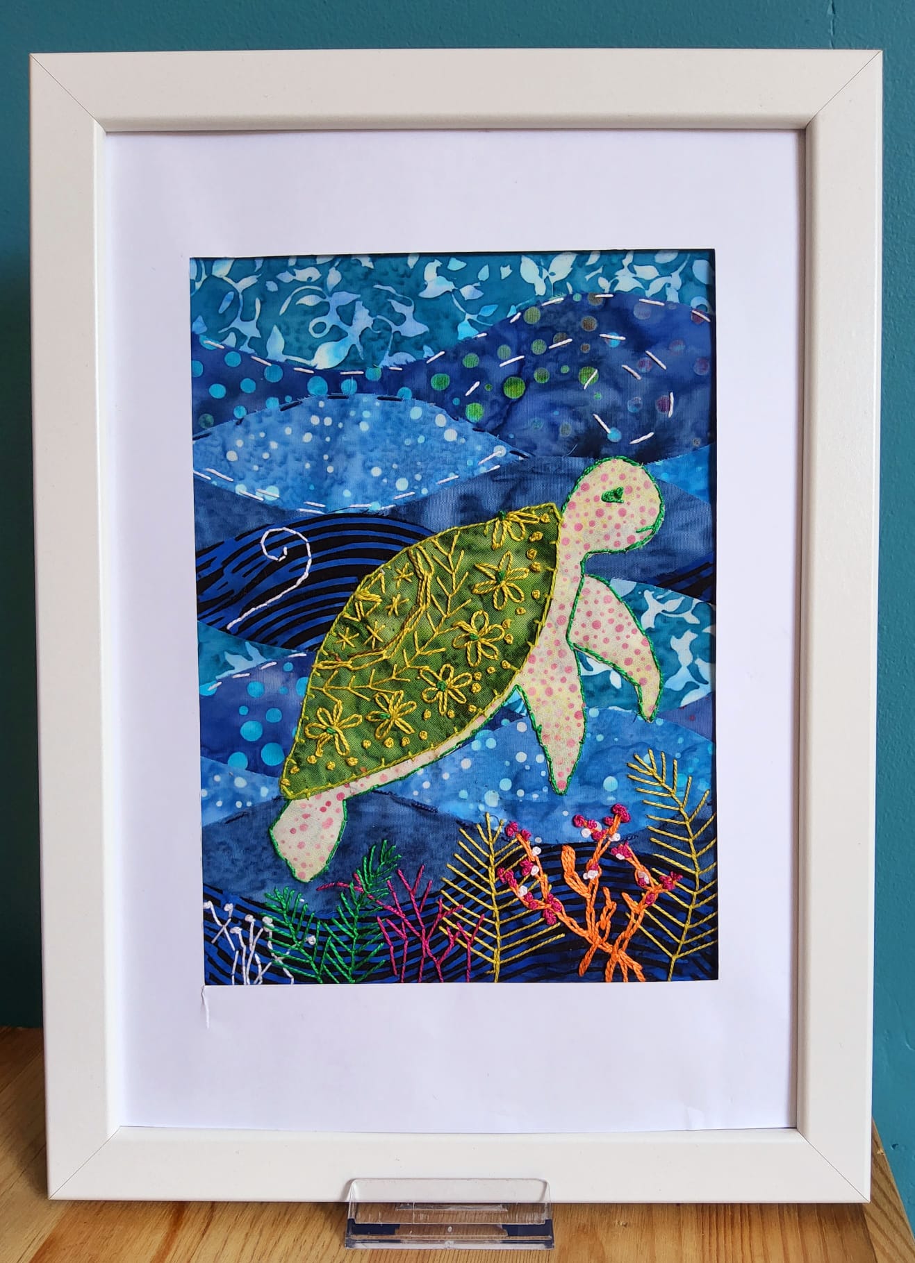 Mr Turtle Slow Stitch Kit – Hannah's Room